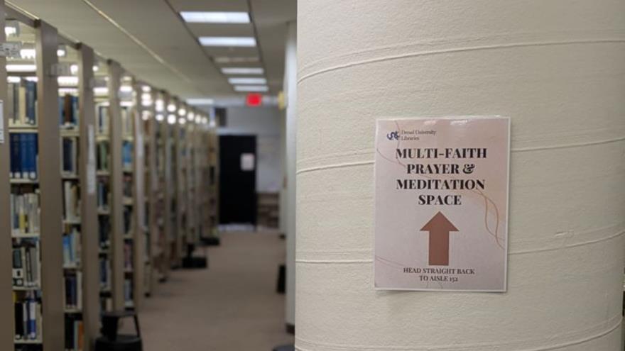 Prayer & Meditation Space Now Open